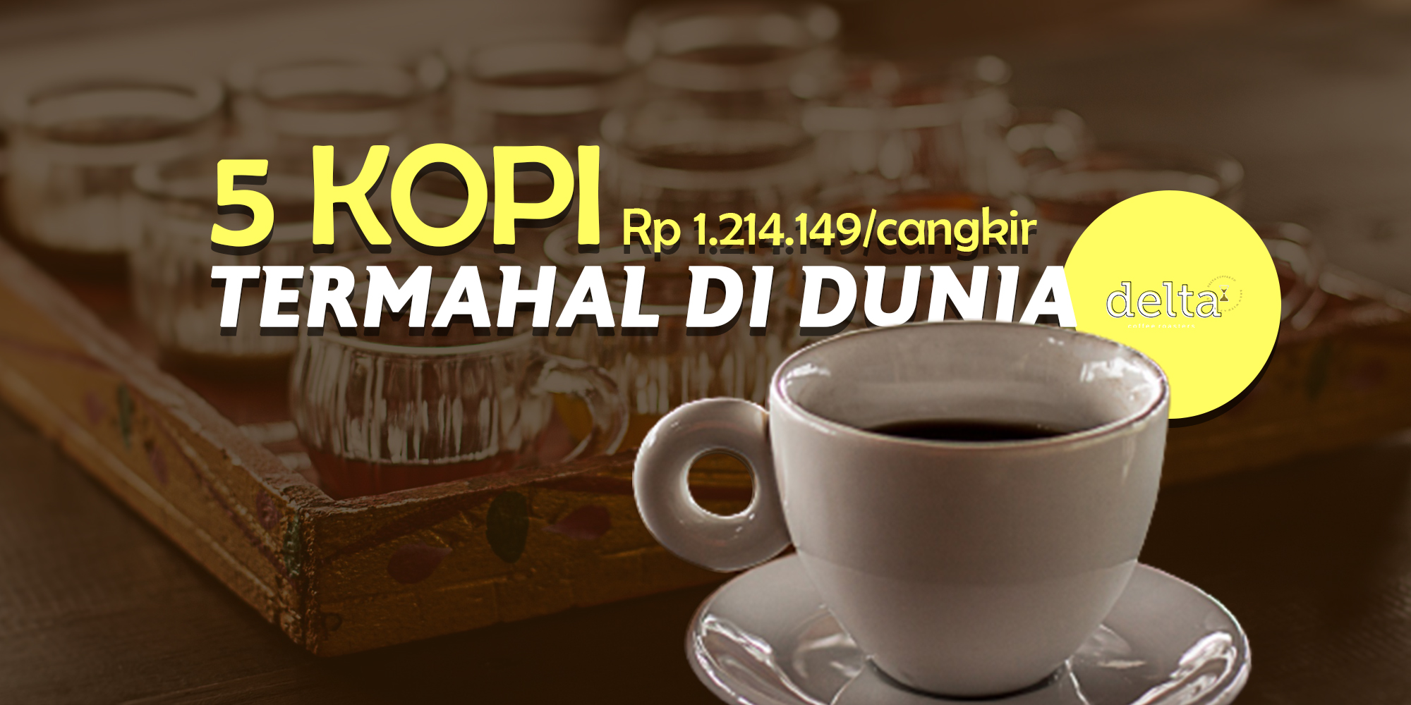 5 Kopi Termahal Di Dunia, Ternyata Bukan Cuman Kopi Luwak - Delta ...